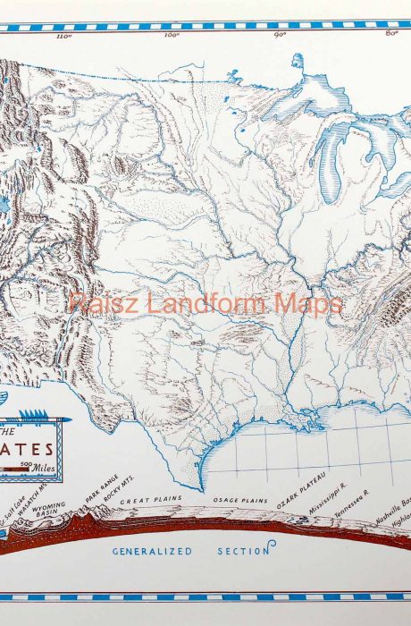 Raisz Landform Maps