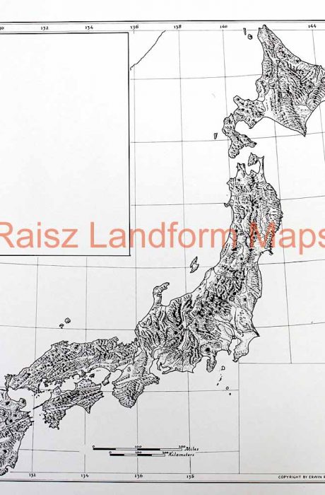 Map History Chart – Raisz Landform Maps